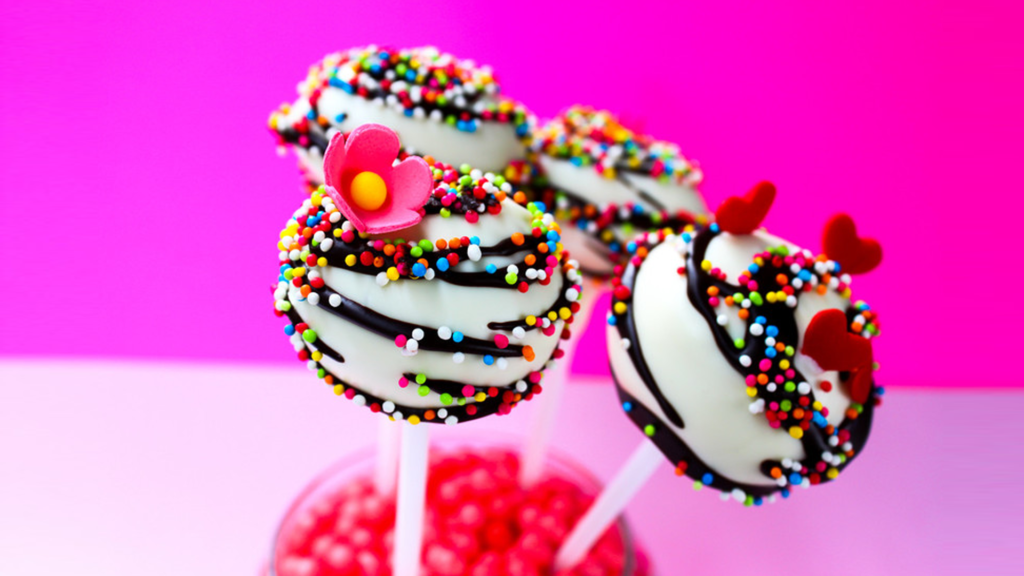 Cake Pops - Modelos e inspirações de Bolos no palito
