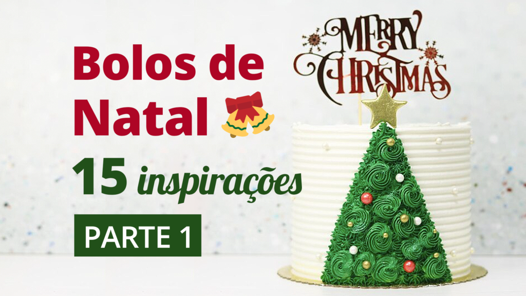 Bolos tema Natal : 15 inspirações de bolos de Natal decorados - Renata ...